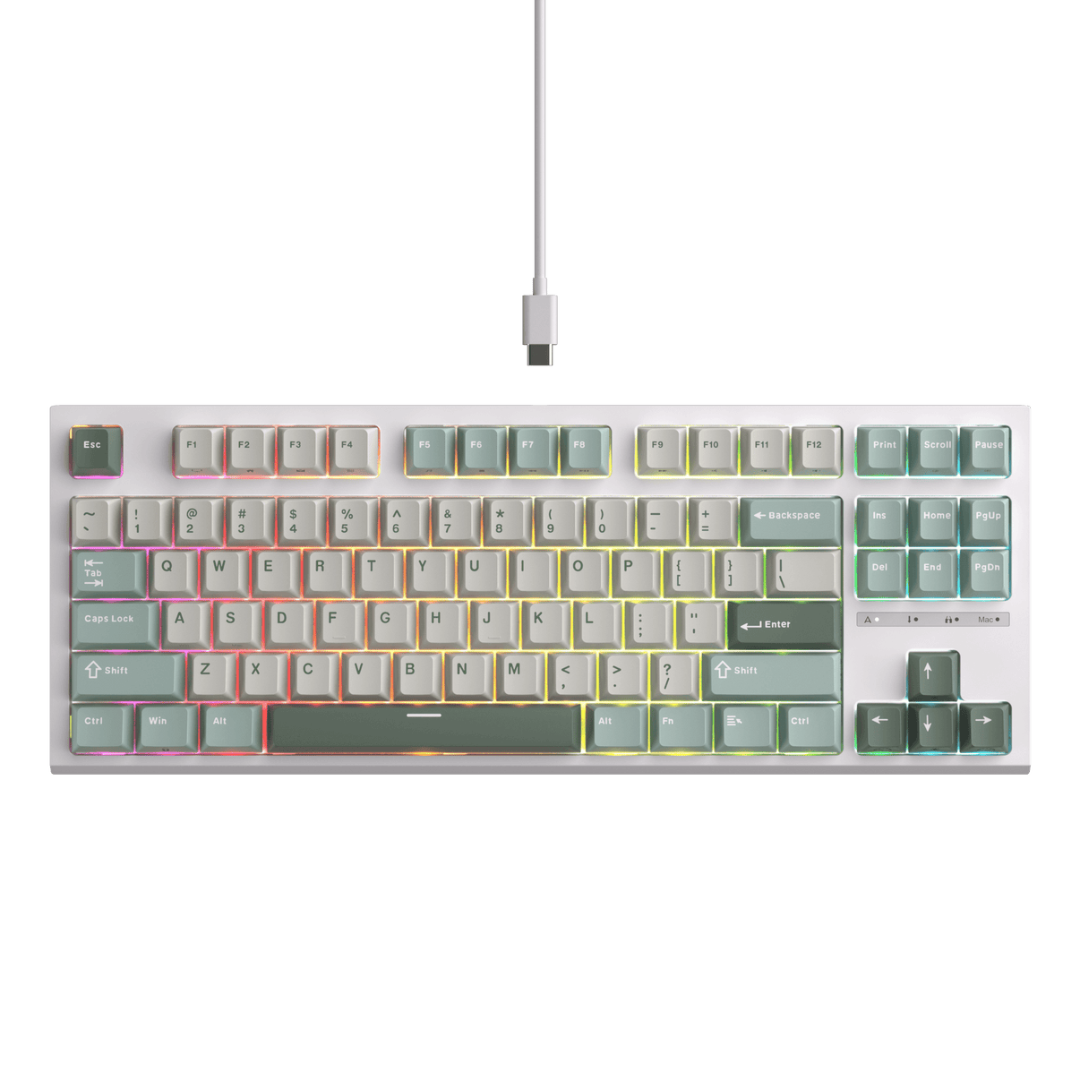 RK ROYAL KLUDGE C87 HE Hall Effect Gaming Keyboard | Rapid Trigger for ...
