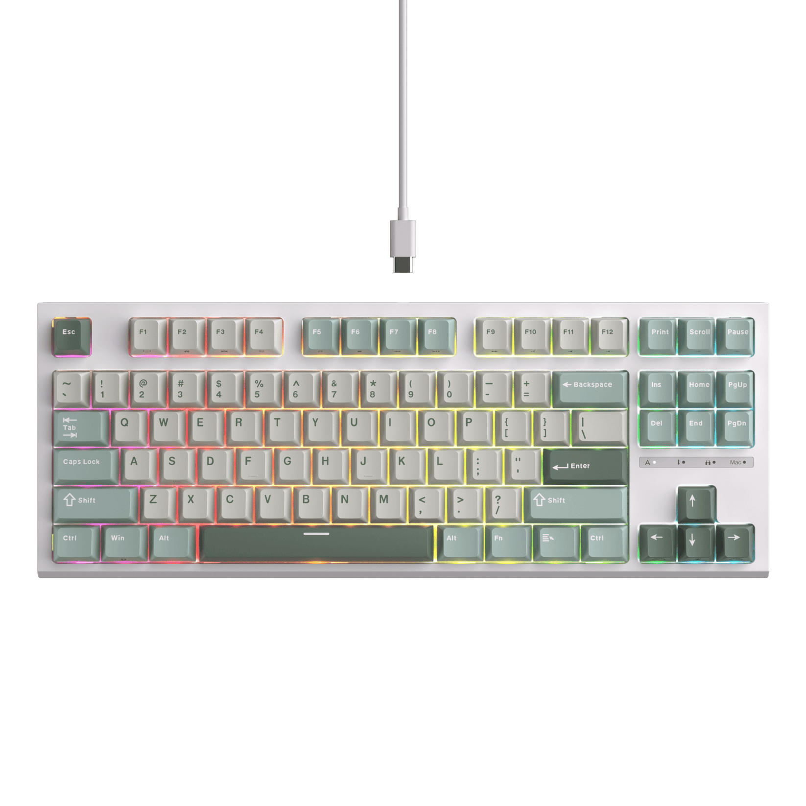 RK ROYAL KLUDGE C87 HE Hall Effect Gaming Keyboard | Rapid Trigger for ...