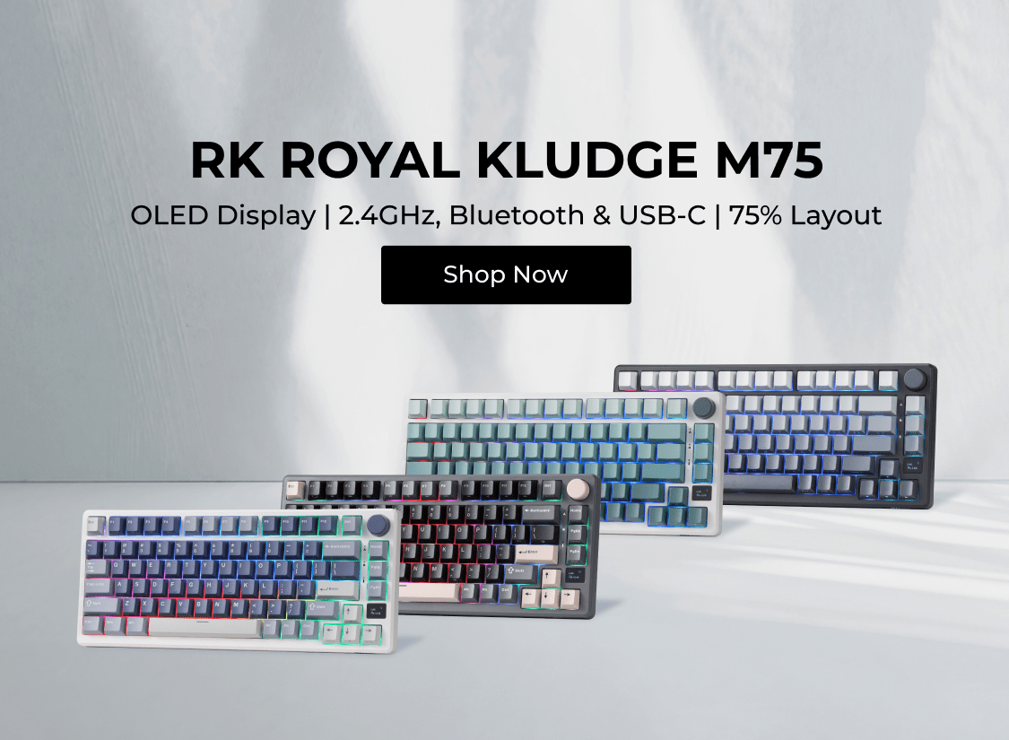 PC Gaming Gear | Wireless Mechanical Gaming Keyboard | RK ROYAL KLUDGE ...