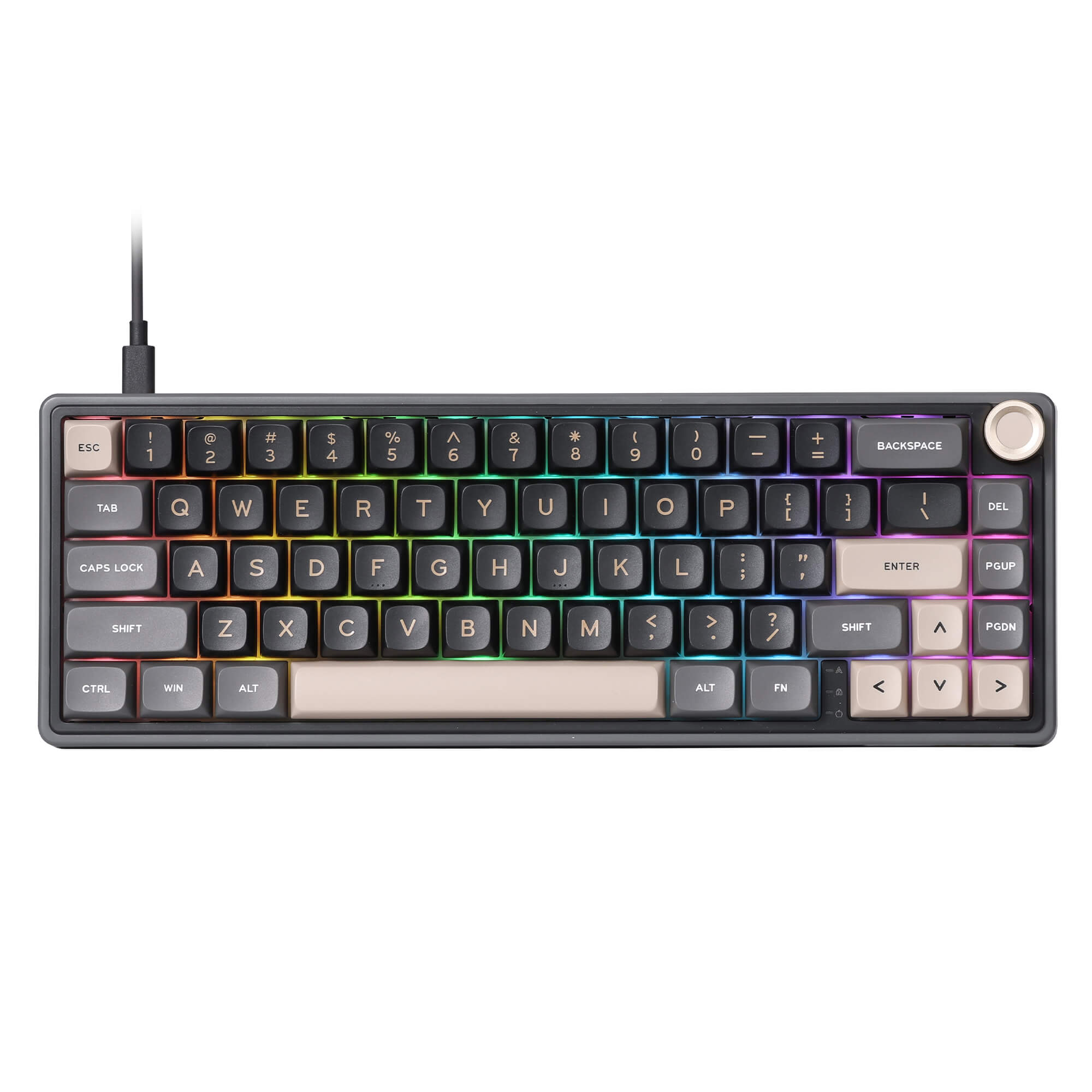 RK ROYAL KLUDGE R65 65% Wired Gaming Keyboard Supports QMK/VIA – RKgaming