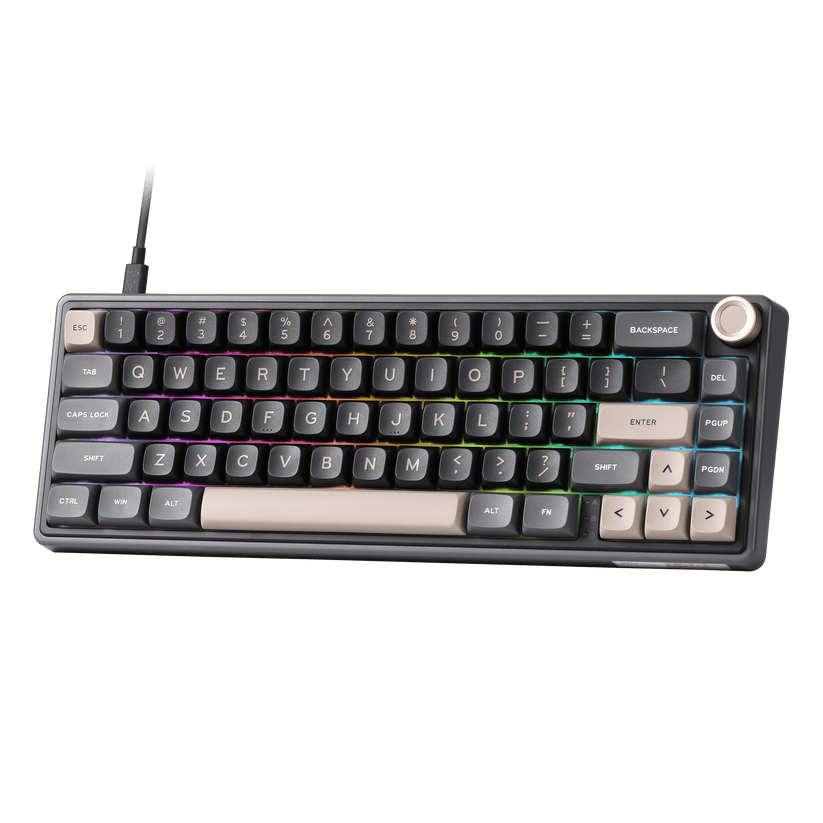 RK ROYAL KLUDGE R65 65% Wired Gaming Keyboard Supports QMK/VIAV (Open ...