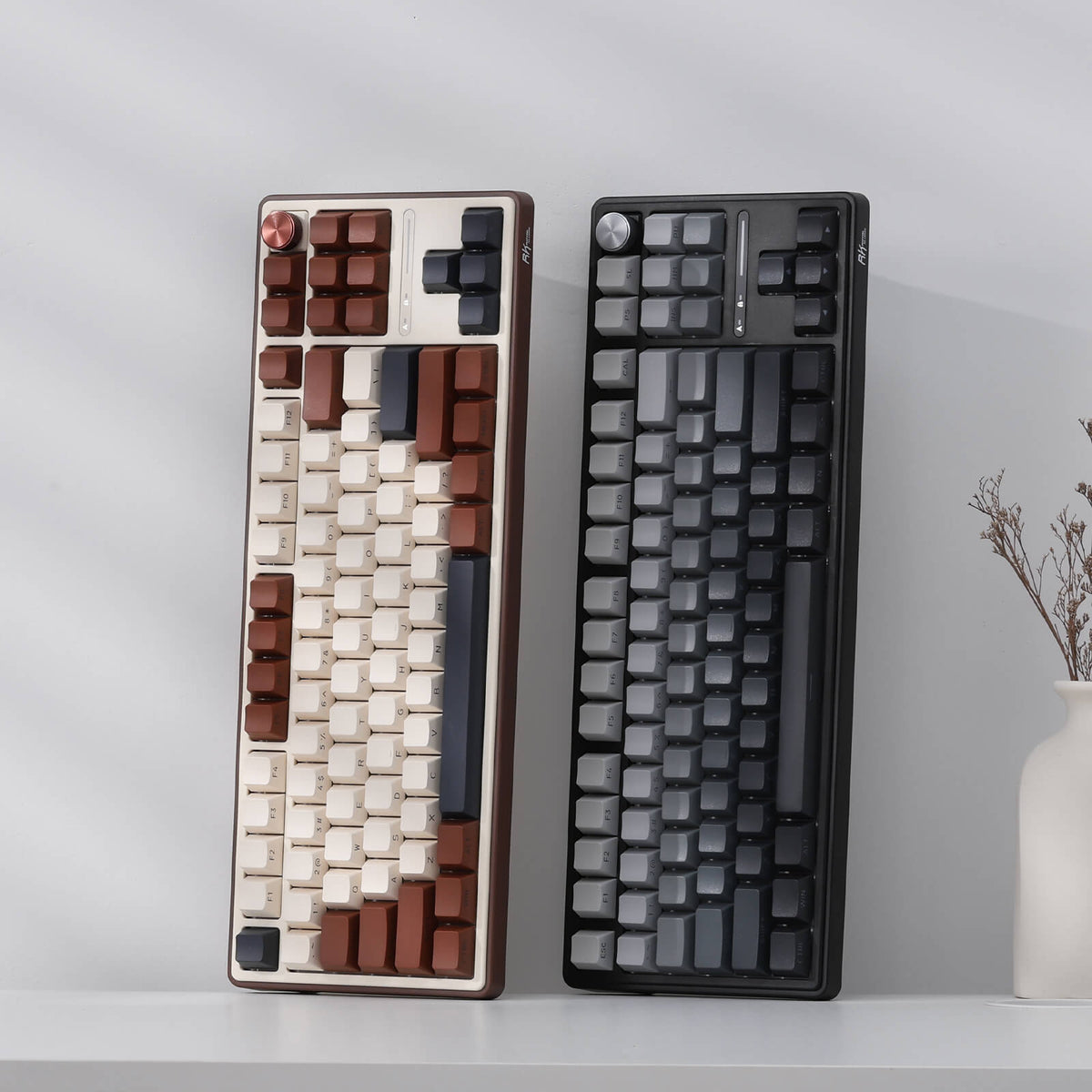 RK ROYAL KLUDGE R87 Pro Wireless TKL Gasket Mount Gaming Keyboard with ...