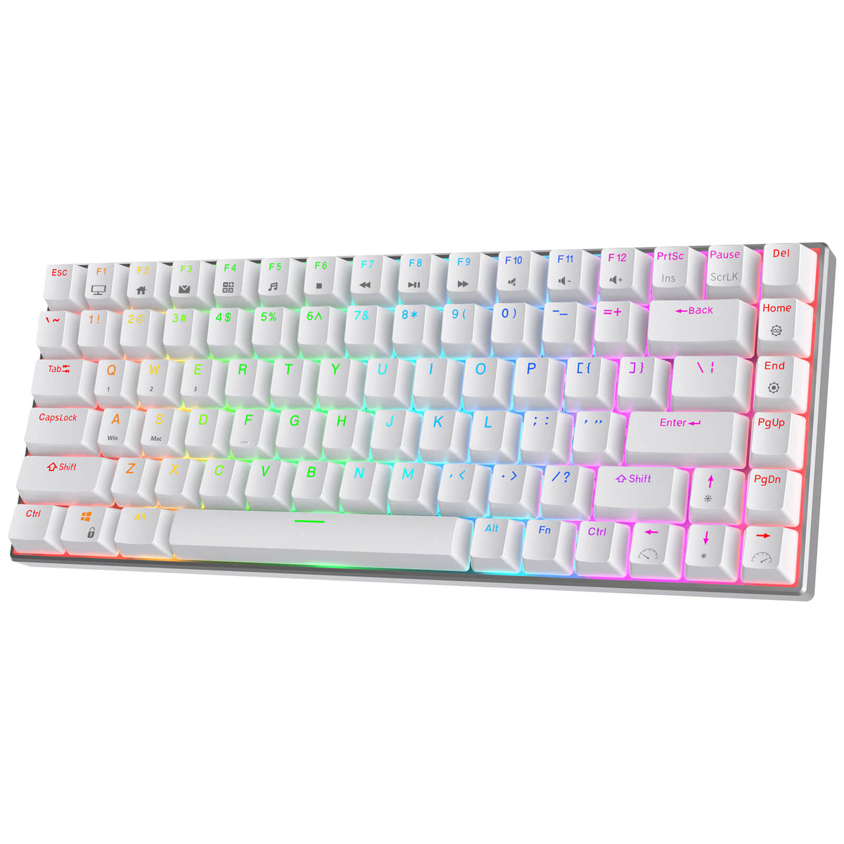 RK ROYAL KLUDGE RK84 Pro Wireless 75% Mechanical Keyboard (Open box ...
