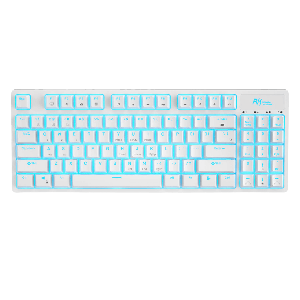 RK ROYAL KLUDGE RK89 85% Triple Mode Hot Swappable Mechanical Keyboard ...