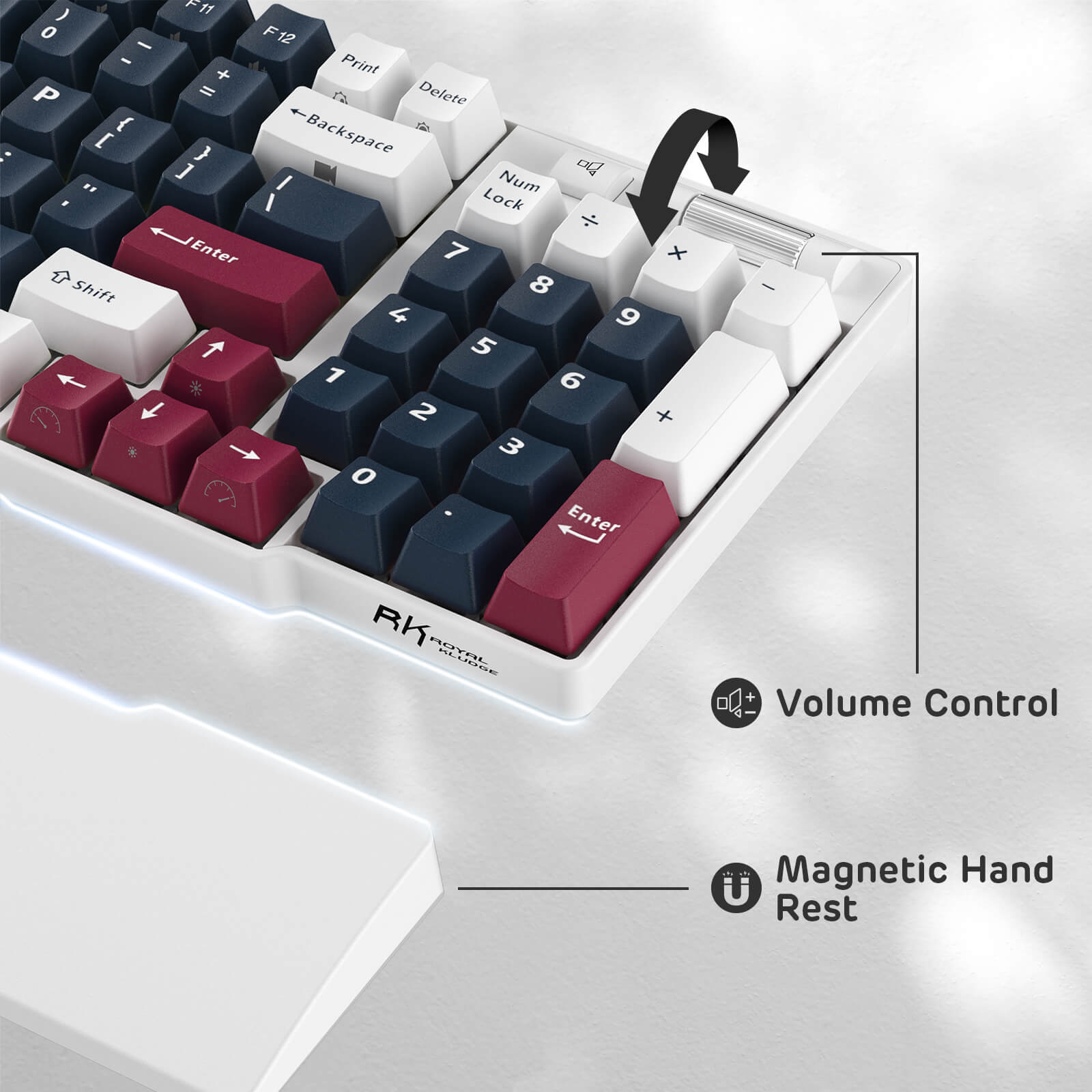 RK ROYAL KLUDGE RK96 Wireless Hot-Swappable RGB Keyboard – RKgaming