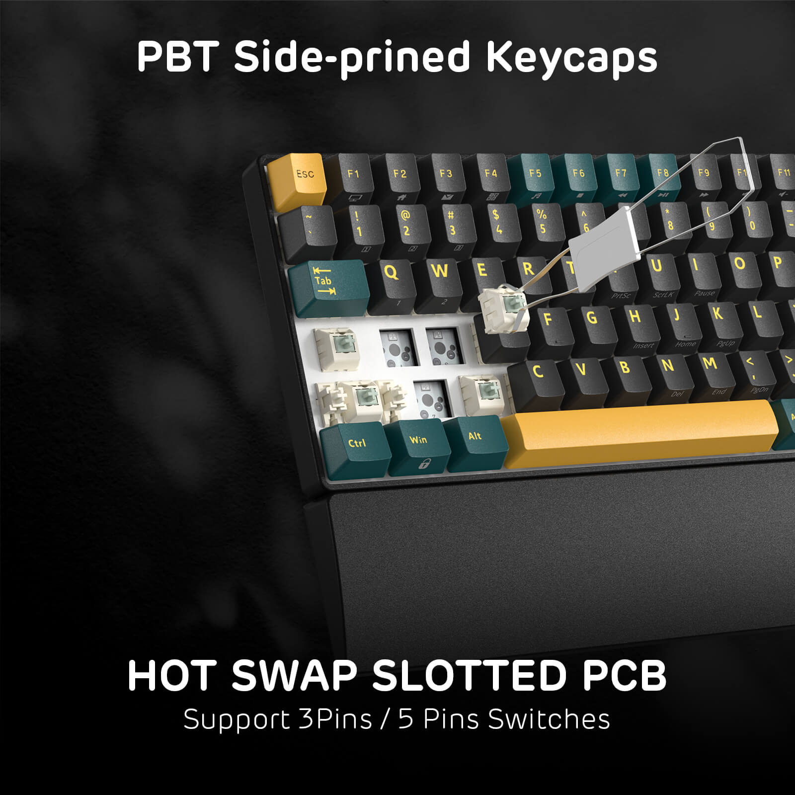 RK ROYAL KLUDGE RK96 Wireless Hot-Swappable RGB Keyboard – RKgaming