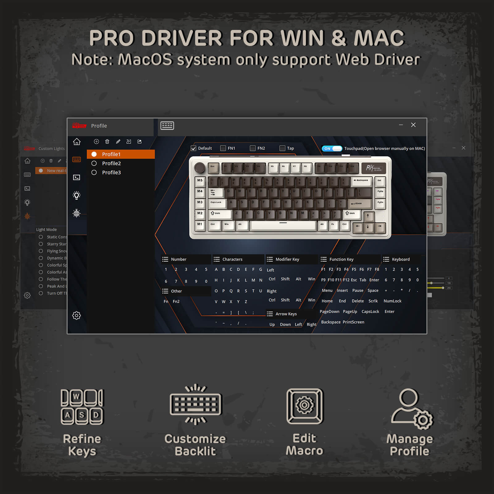 RK ROYAL KLUDGE L75 Wireless Hot-Swappable RGB Keyboard – RK Royal Kludge