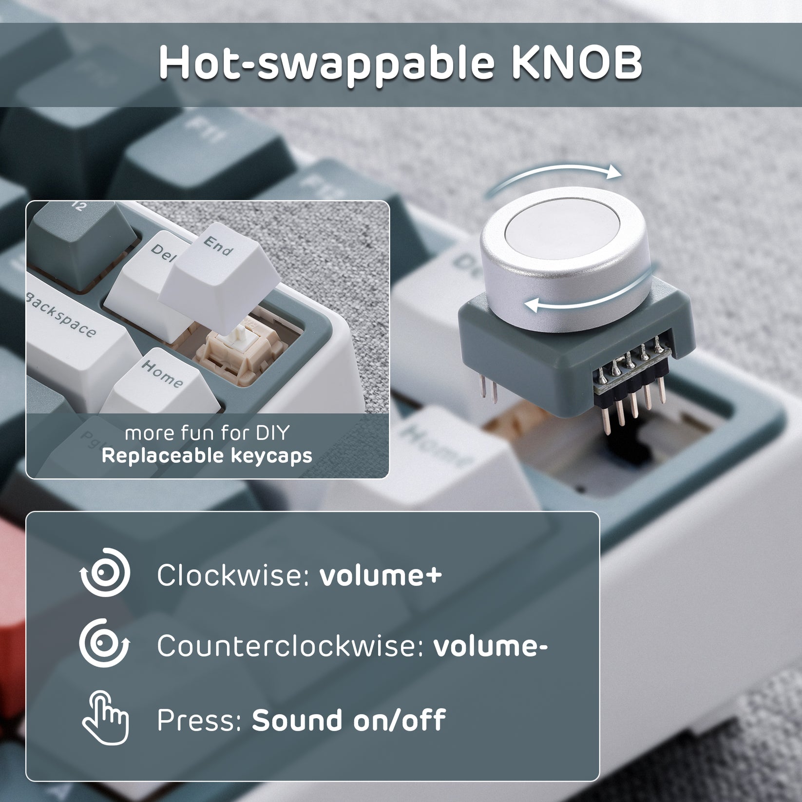 RK ROYAL KLUDGE R65 65% Wireless Gaming Keyboard Supports QMK/VIA – RK ...