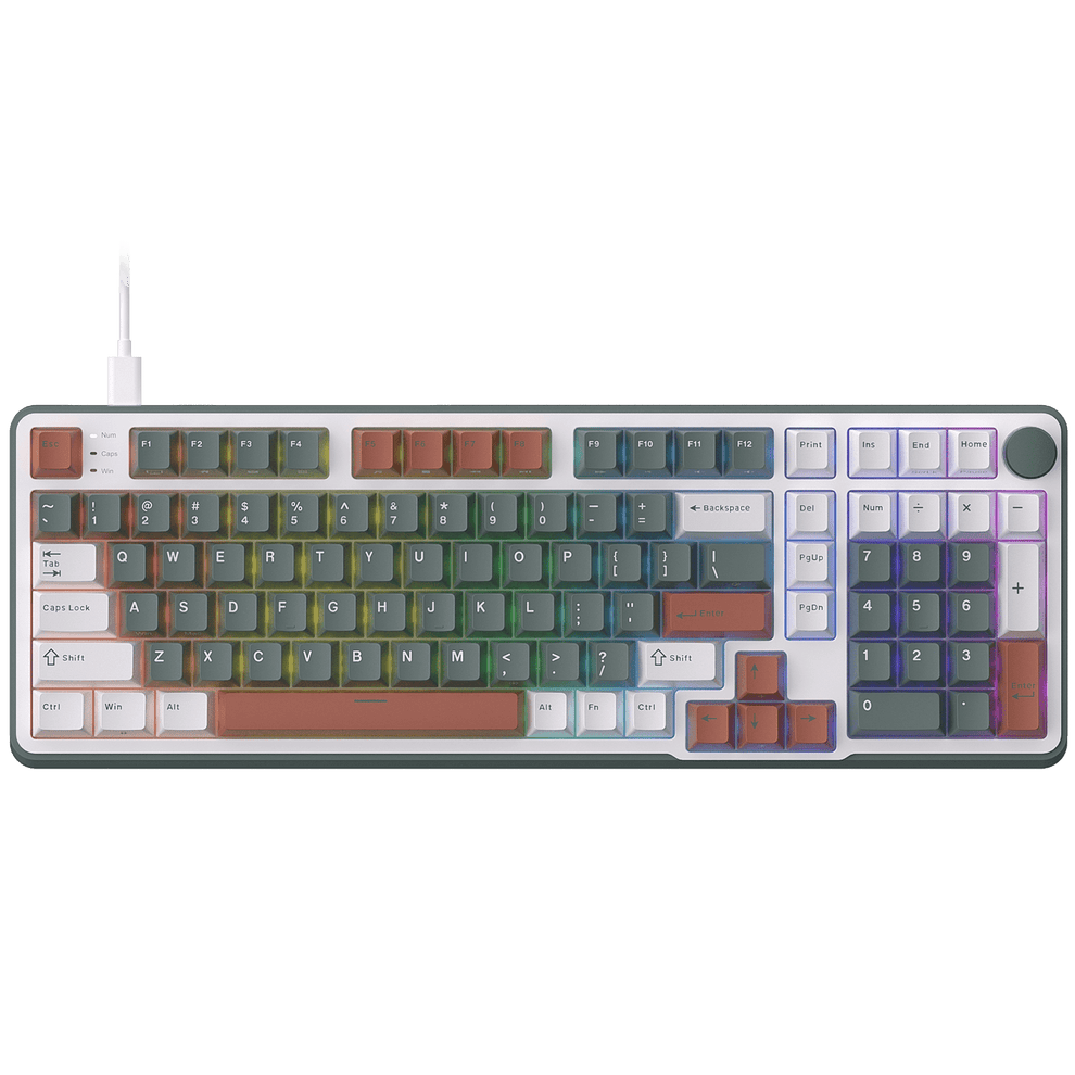 RK ROYAL KLUDGE C98 Hall Effect Magnetic Switch Keyboard | Rapid ...