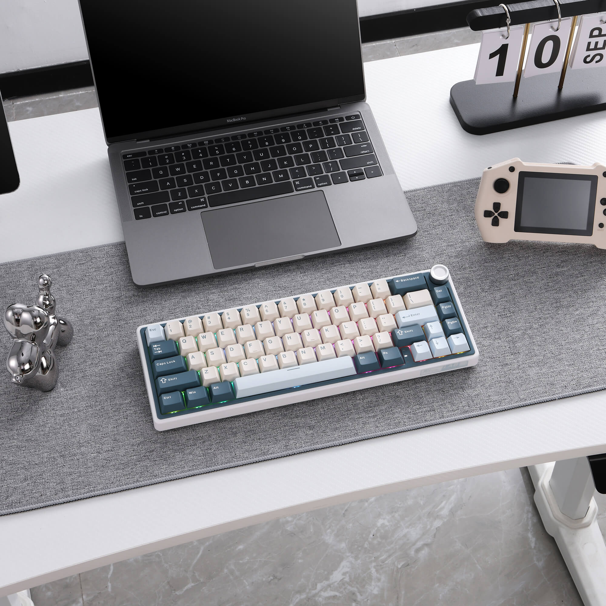 RK ROYAL KLUDGE R65 65% Wireless Gaming Keyboard Supports QMK/VIA ...