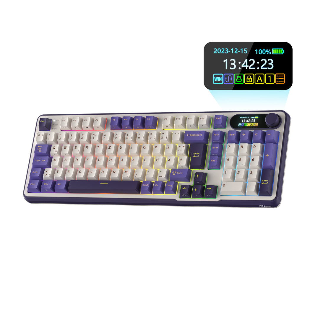 RK ROYAL KLUDGE S98 Mechanical Keyboards (96 Keys) – RK Royal Kludge