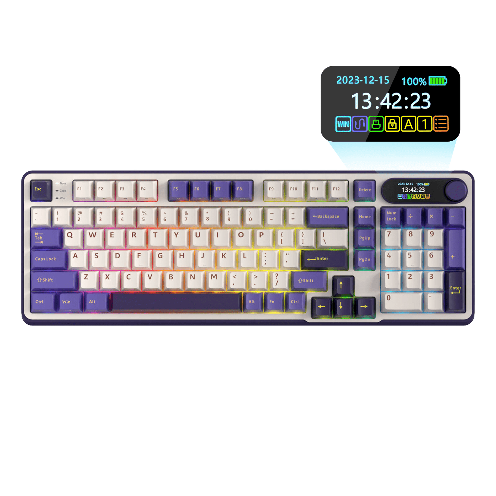 RK ROYAL KLUDGE S98 Wireless Hot-Swappable RGB Keyboard – RK Royal Kludge