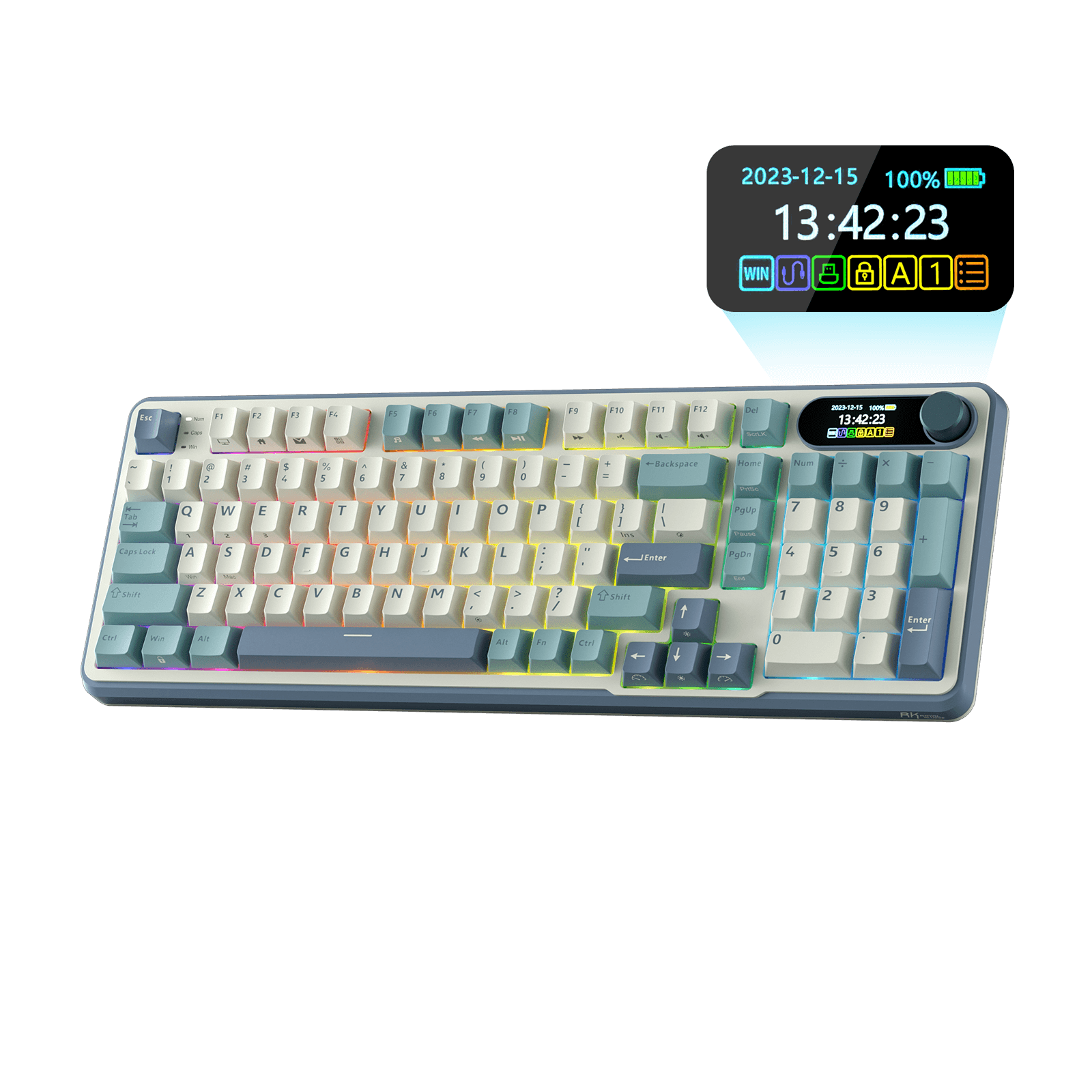 RK ROYAL KLUDGE S98 Wireless Hot-Swappable RGB Keyboard – RK Royal Kludge