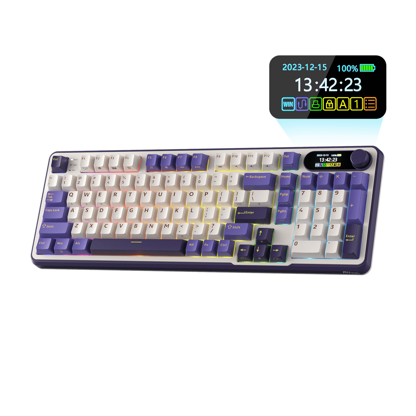 RK ROYAL KLUDGE S98 Wireless Hot-Swappable RGB Keyboard – RK Royal Kludge