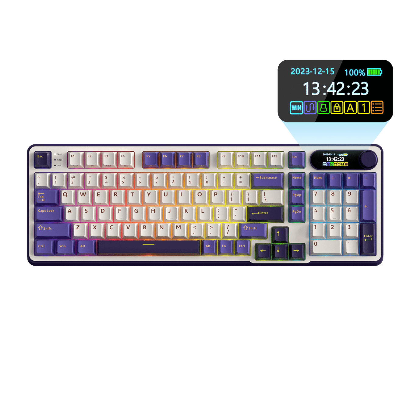 RK ROYAL KLUDGE S98 Wireless Hot-Swappable RGB Keyboard – RK Royal Kludge