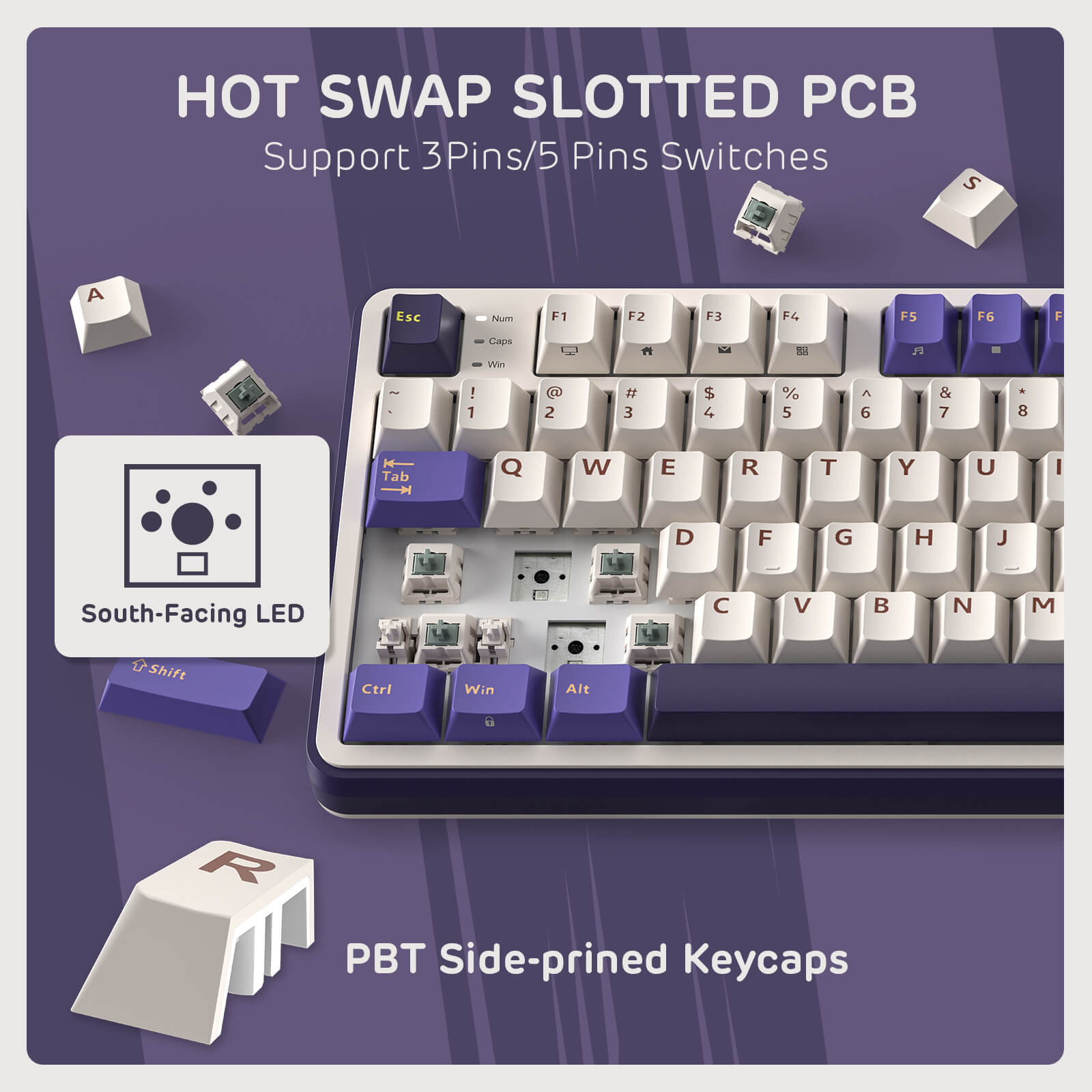 RK ROYAL KLUDGE S98 Wireless Hot-Swappable RGB Keyboard – RKgaming