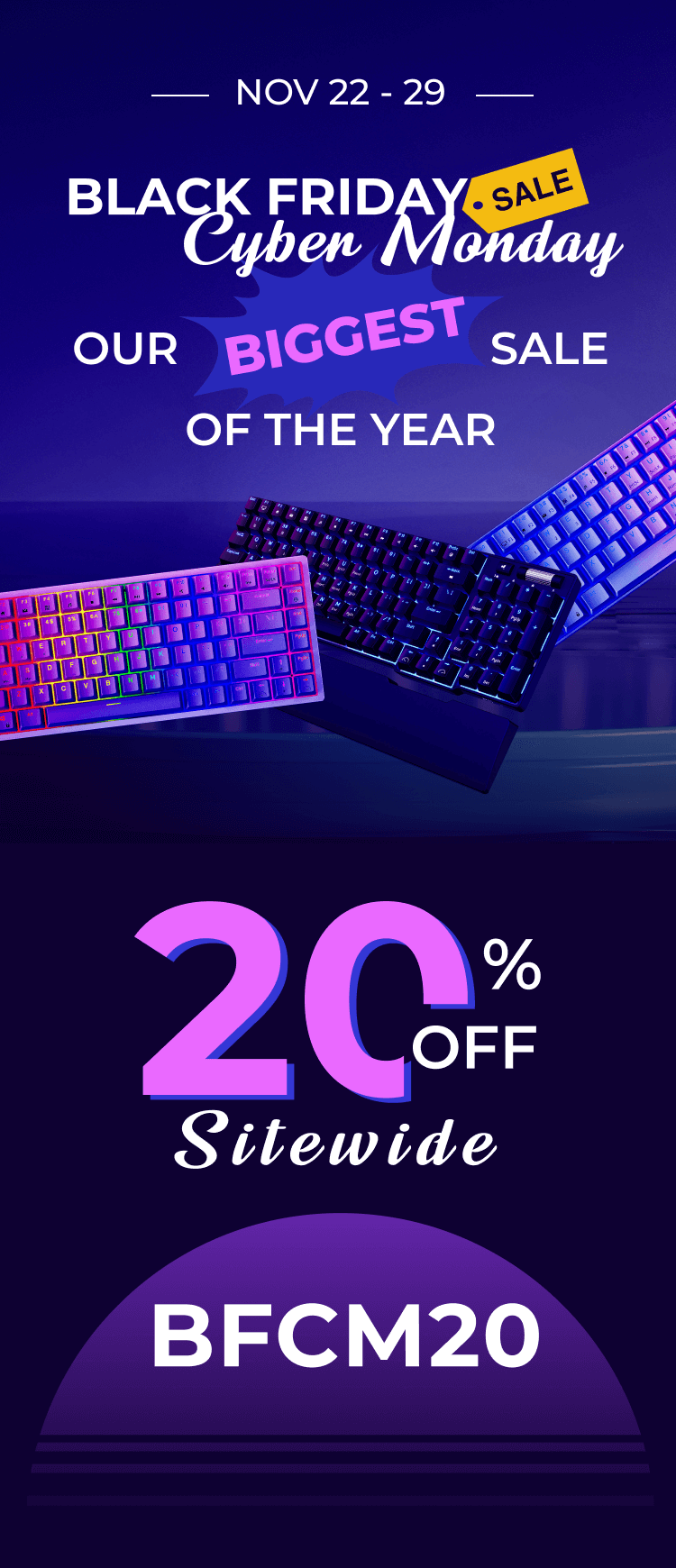 RK Royal Kludge Black Friday & Cyber Monday Sale – RKgaming