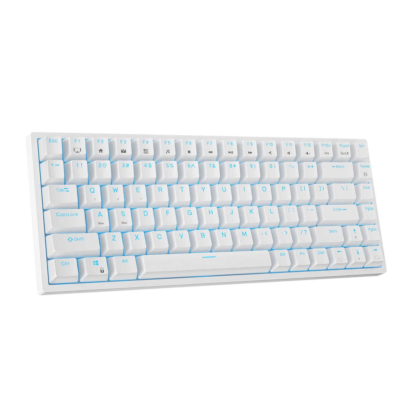 RK ROYAL KLUDGE RK84 75% Triple Mode Hot Swappable Mechanical Keyboard ...