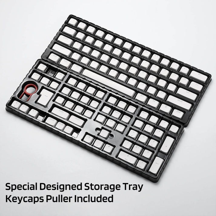 PBT Double Shot 117-Key Pudding Keycaps Set | Translucent XDA Profile ...