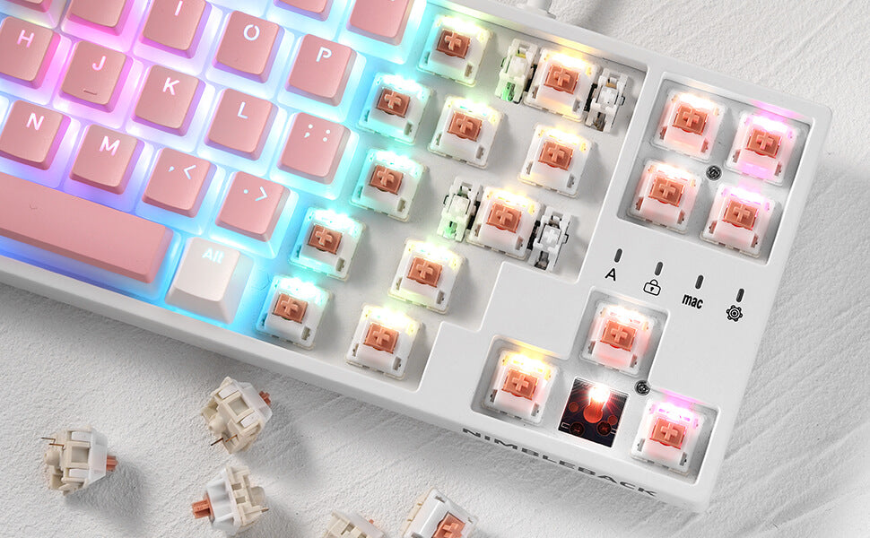 Panda Switches for Mechanical Keyboard DIY | Holy Panda Switch Feeling ...