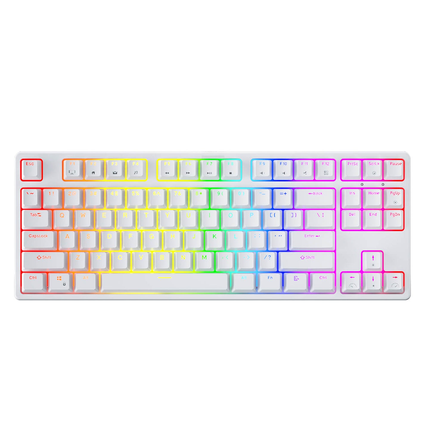 ROYAL KLUDGE RK87 80 Percent Wireless TKL Mechanical Gaming Keyboard ...