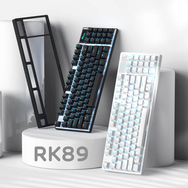 RK ROYAL KLUDGE RK89 85% Triple Mode Hot Swappable Mechanical Keyboard ...
