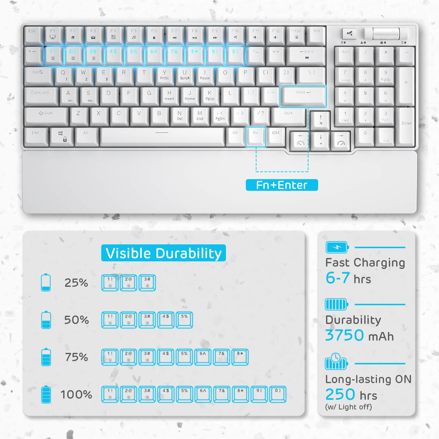 RK96 96% Wireless Mechanical Keyboard – RKgaming