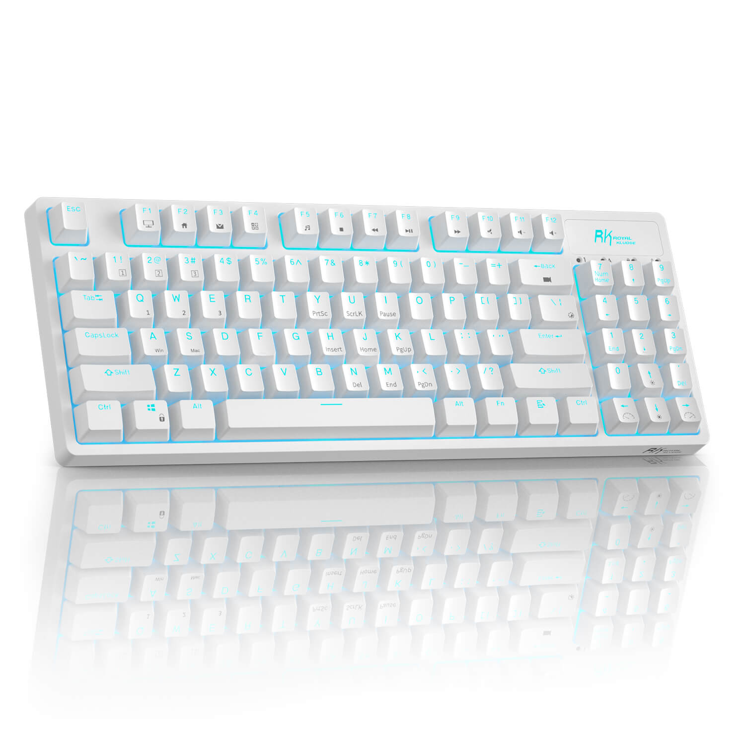 RK ROYAL KLUDGE RK89 85% Triple Mode Hot Swappable Mechanical Keyboard ...